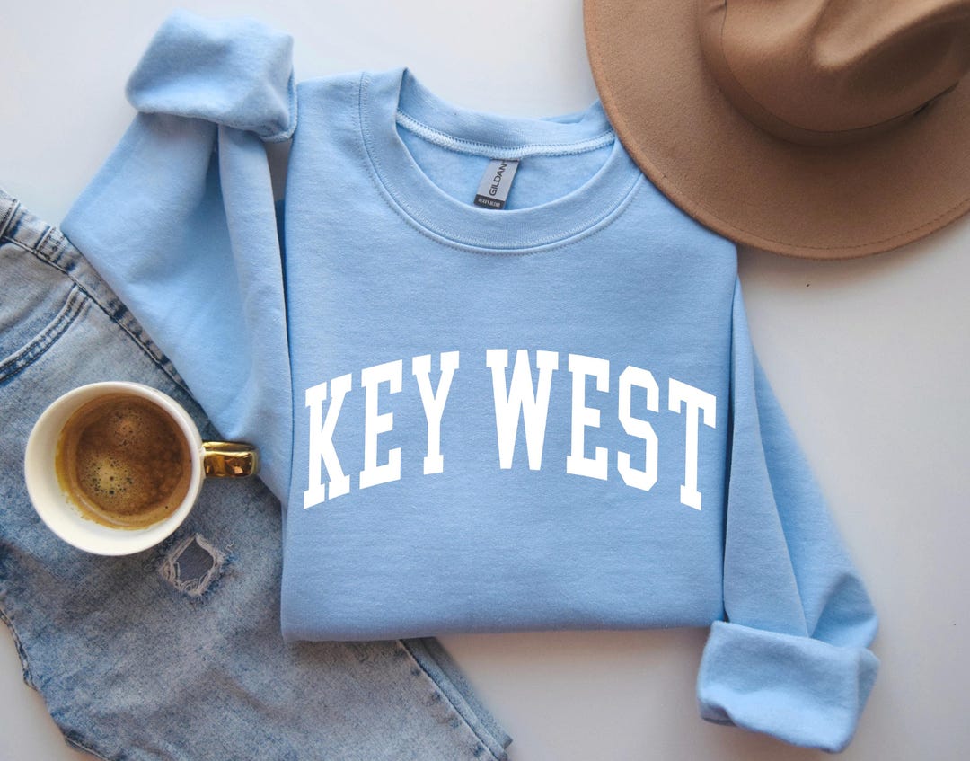 Key West Sweatshirt, Key West Sweater, Key West Shirt, Key West Gift ...