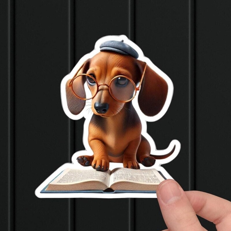 Dachshund Sticker - Etsy