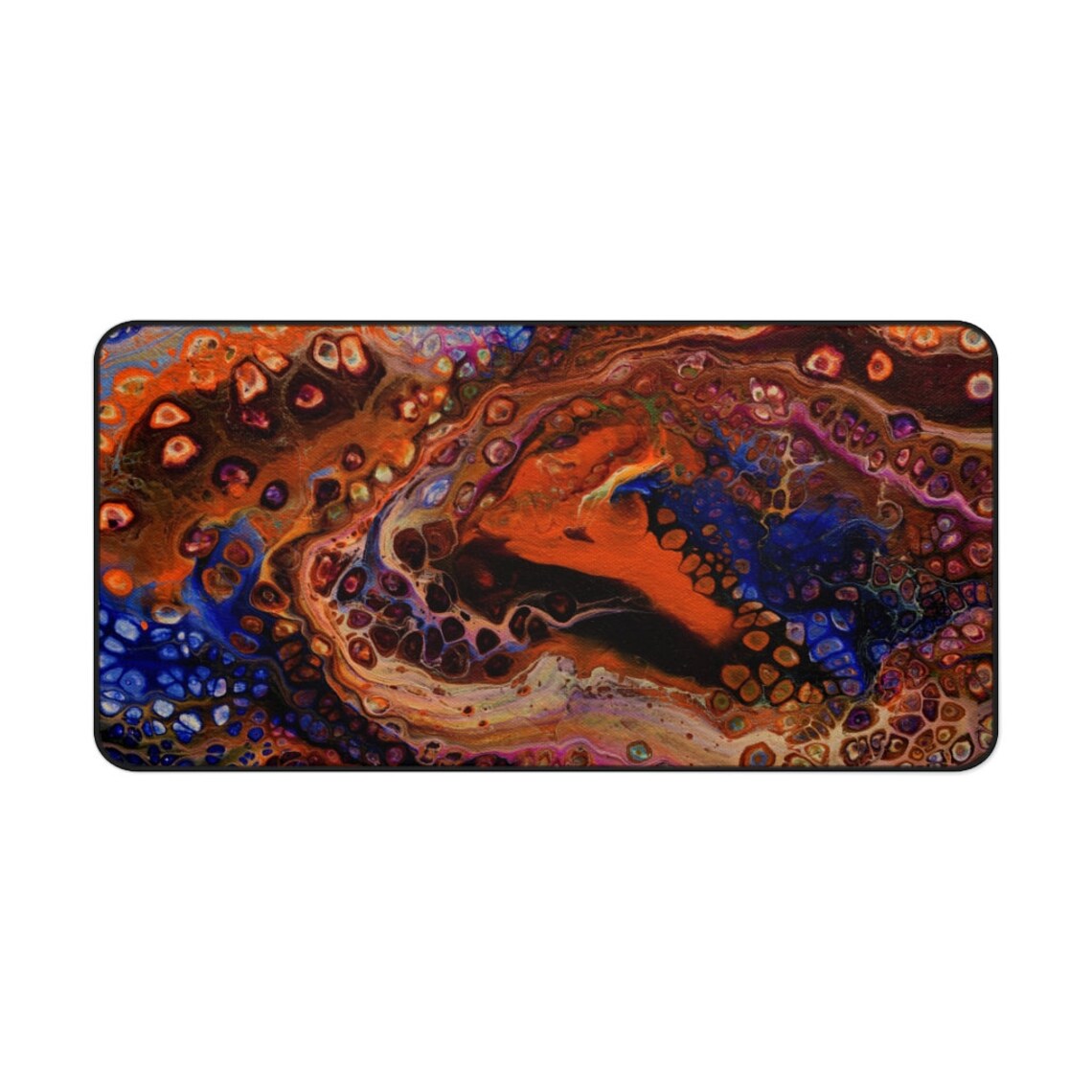 Psychedelic Gaming Desk Mat Colorful Gamers Pad Trendy - Etsy