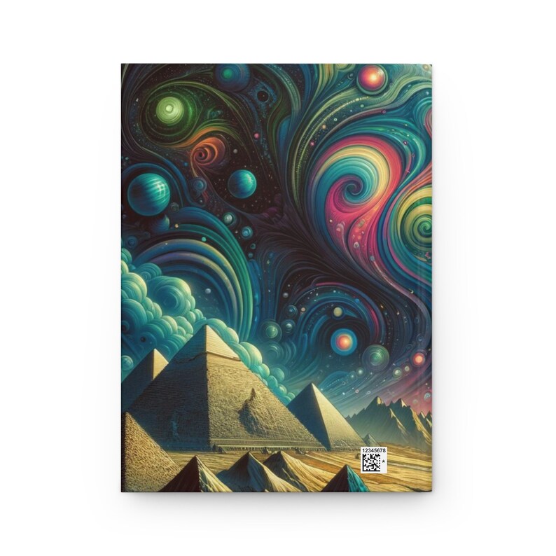 Fantasy UFO Journal, UFO Alien Hardcover Journal, Fantasy Futuristic ...