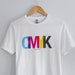 CMYK Color Mode | White T-shirt | Graphic Design | Creative | Designer ...