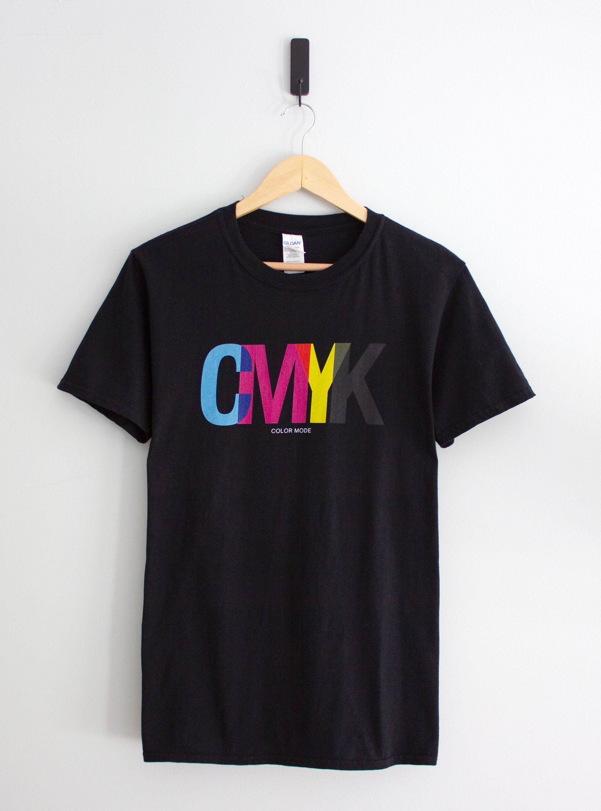 CMYK Color Mode | Black T-shirt | Graphic Design | Creative | Designer ...