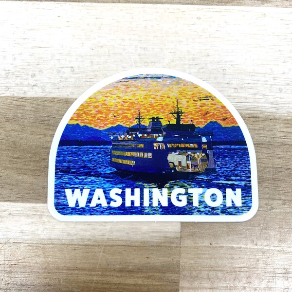 Washington Sticker - Etsy