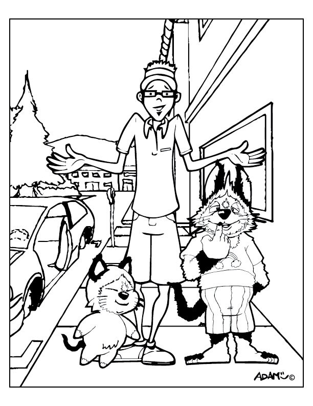 Animation Coloring Book Printable Digital Download Coloring Pages - Etsy