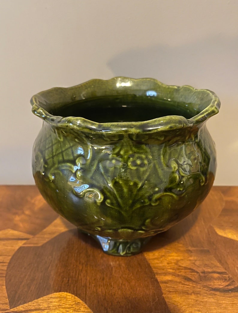 Massive 12 Weller Antique American Art Pottery Blended Majolica ...