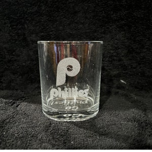 Throwback All Philadelphia Sports Team Whiskey Glasses - Set of 4 - Etsy