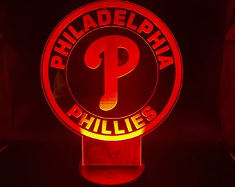 Personalized Acrylic LED Philadelphia Eagles Light - Etsy