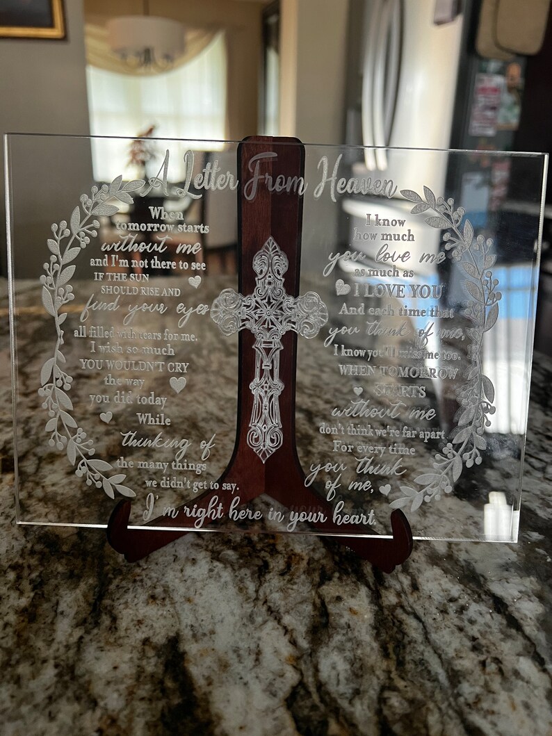 Memorial Plaques, Bereavement Poem, Remembrance Gift for Loss of Loved ...