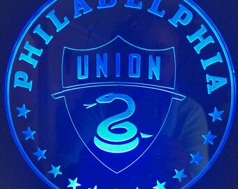 Personalized Acrylic LED Philadelphia Eagles Light - Etsy