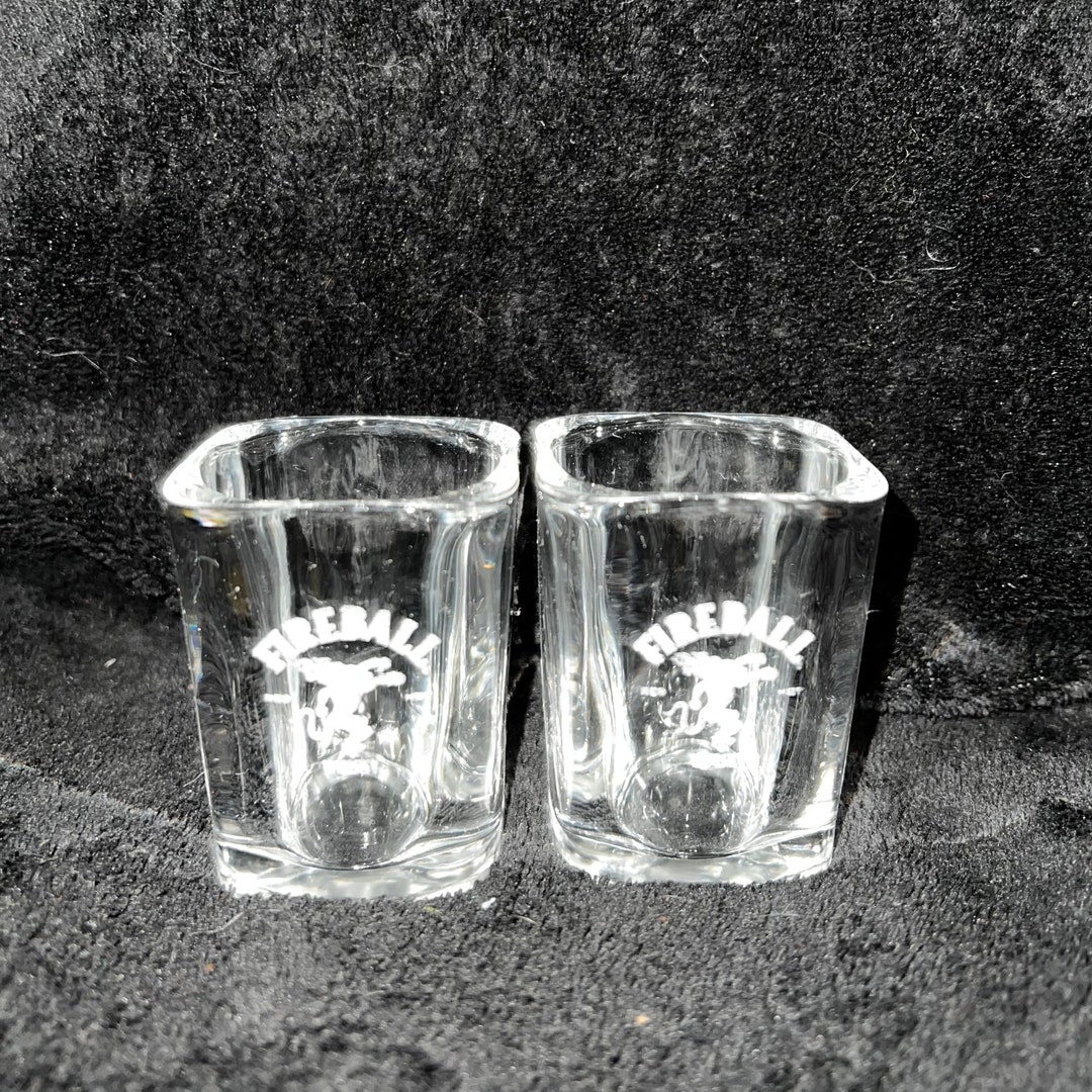 Engraved Fireball Shot Glass - Etsy