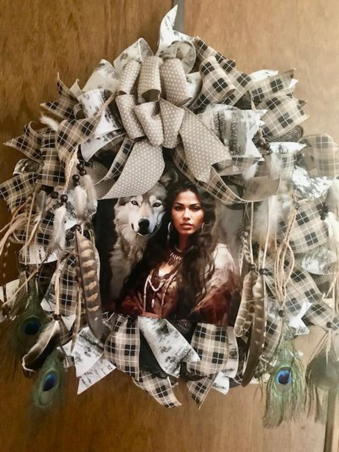 Native American Wreath Indigenous Wreath Design Tribal Wreath Decor - Etsy