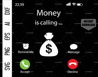 Money Calling Shirt - Etsy
