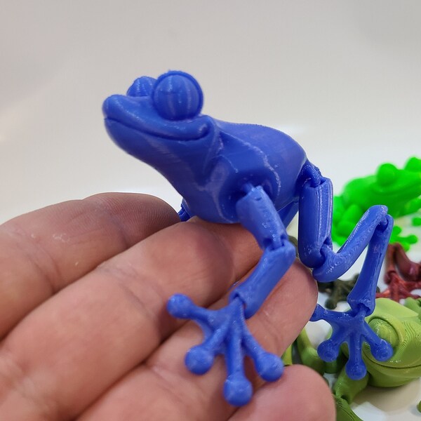 Articulated Frog Stl - Etsy