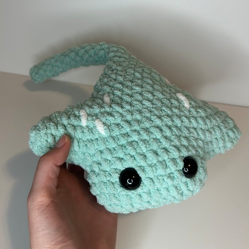 Crochet Stingray Plushie - Etsy