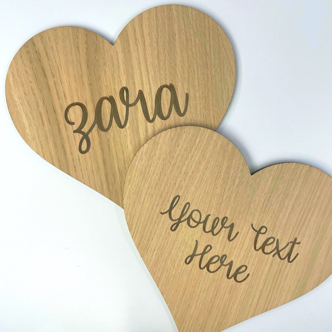 Heart Wall Sign // Laser Engraved // Wall Art // Personalised Gift ...