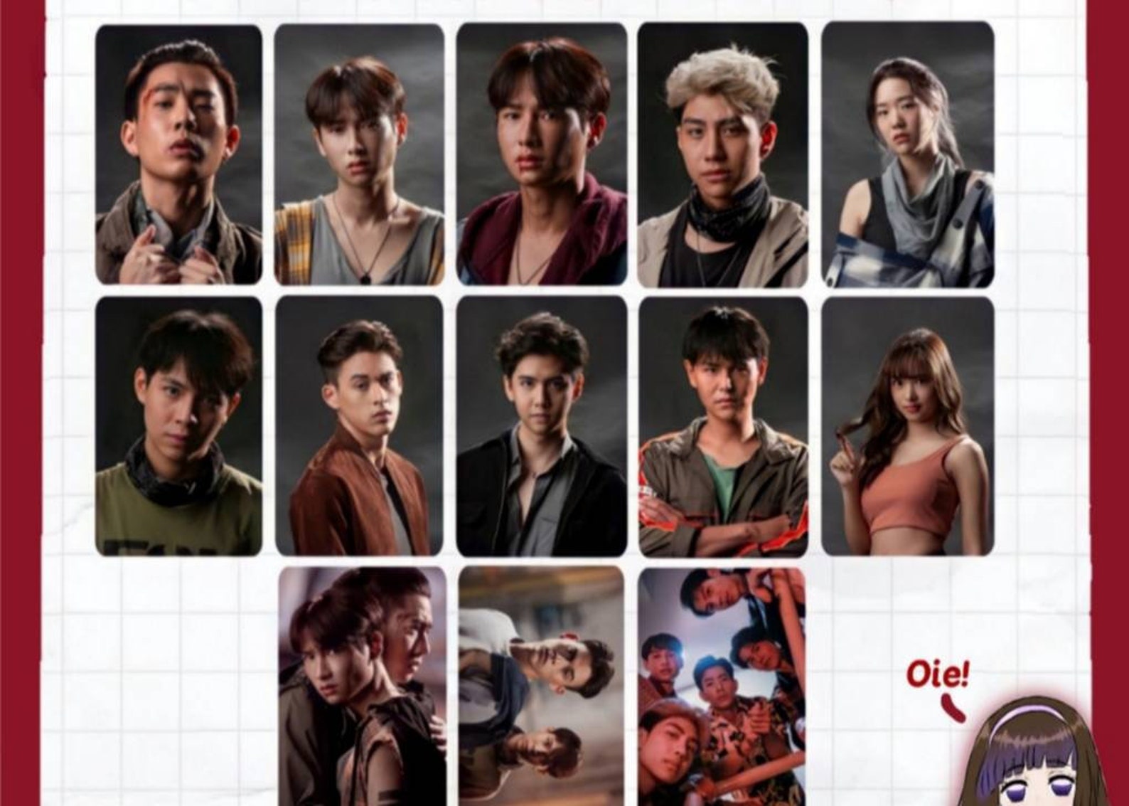 BL Photocard Not Me the Séries Thaibl Offgun - Etsy