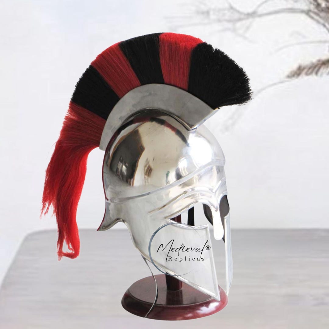 Medieval Greek Corinthian Helmet: Wearable Knight Spartan Costume With ...