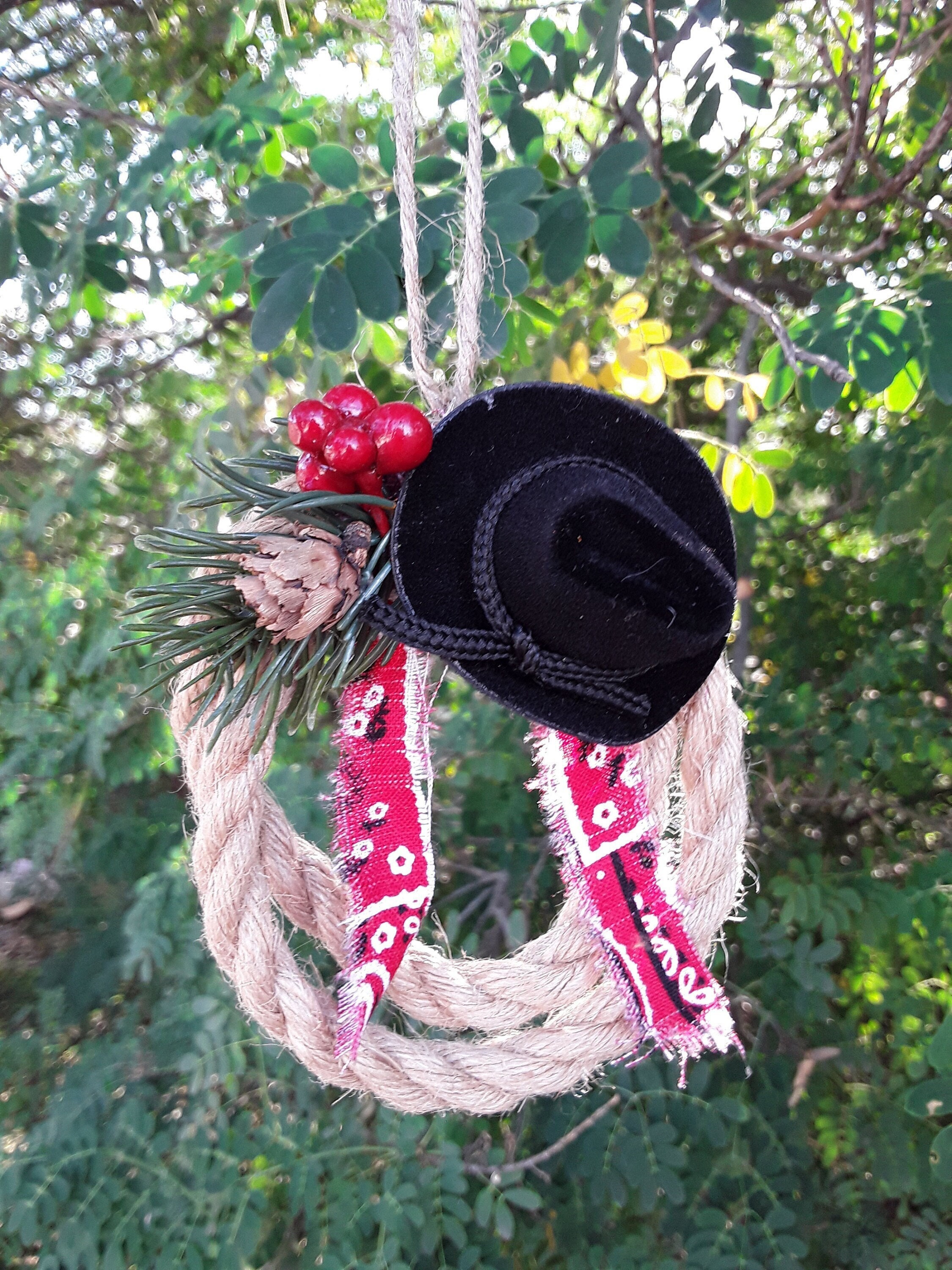 Western Rope Ornament - Etsy