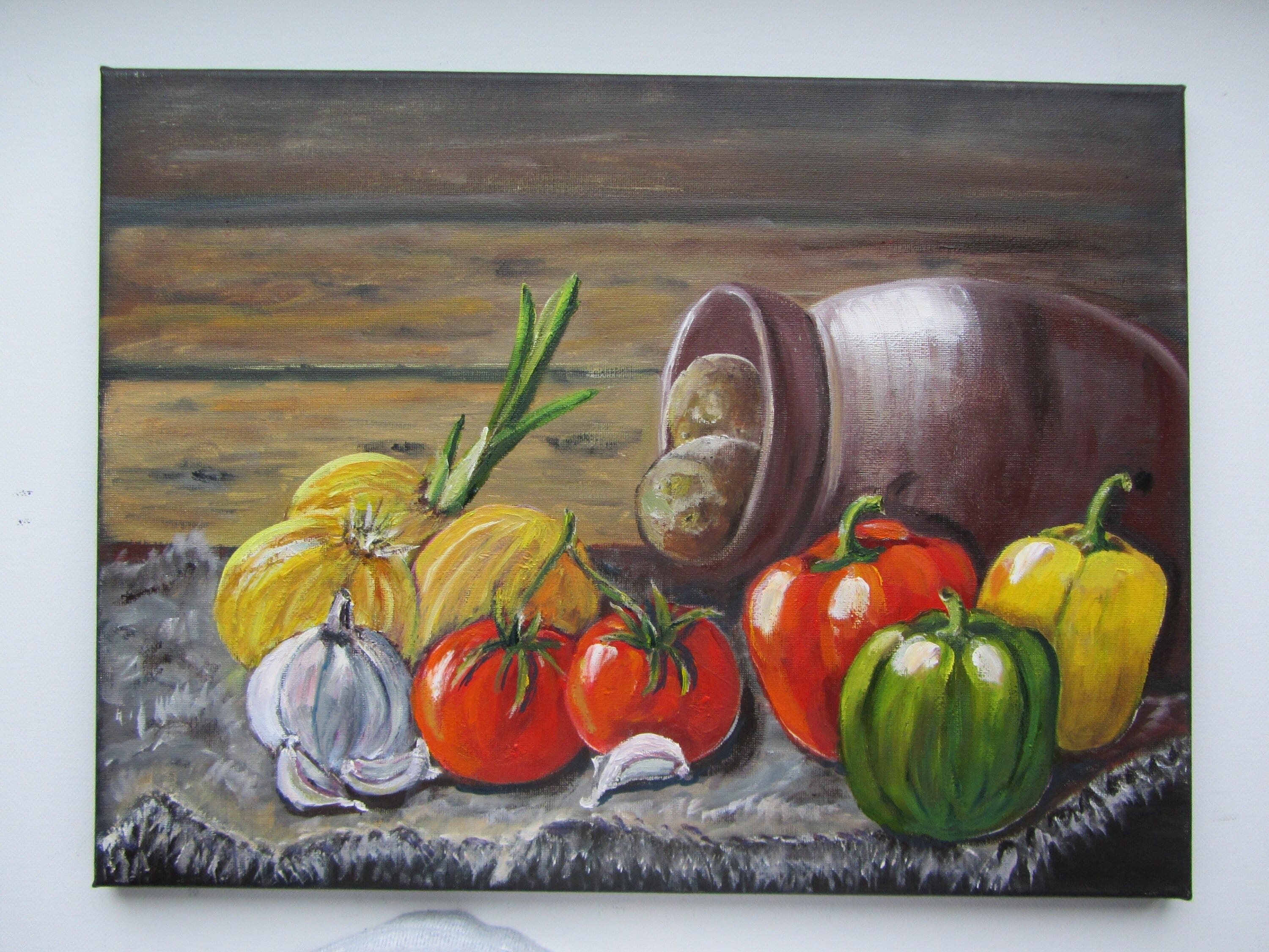Oil Paintings Of Fruits And Vegetables