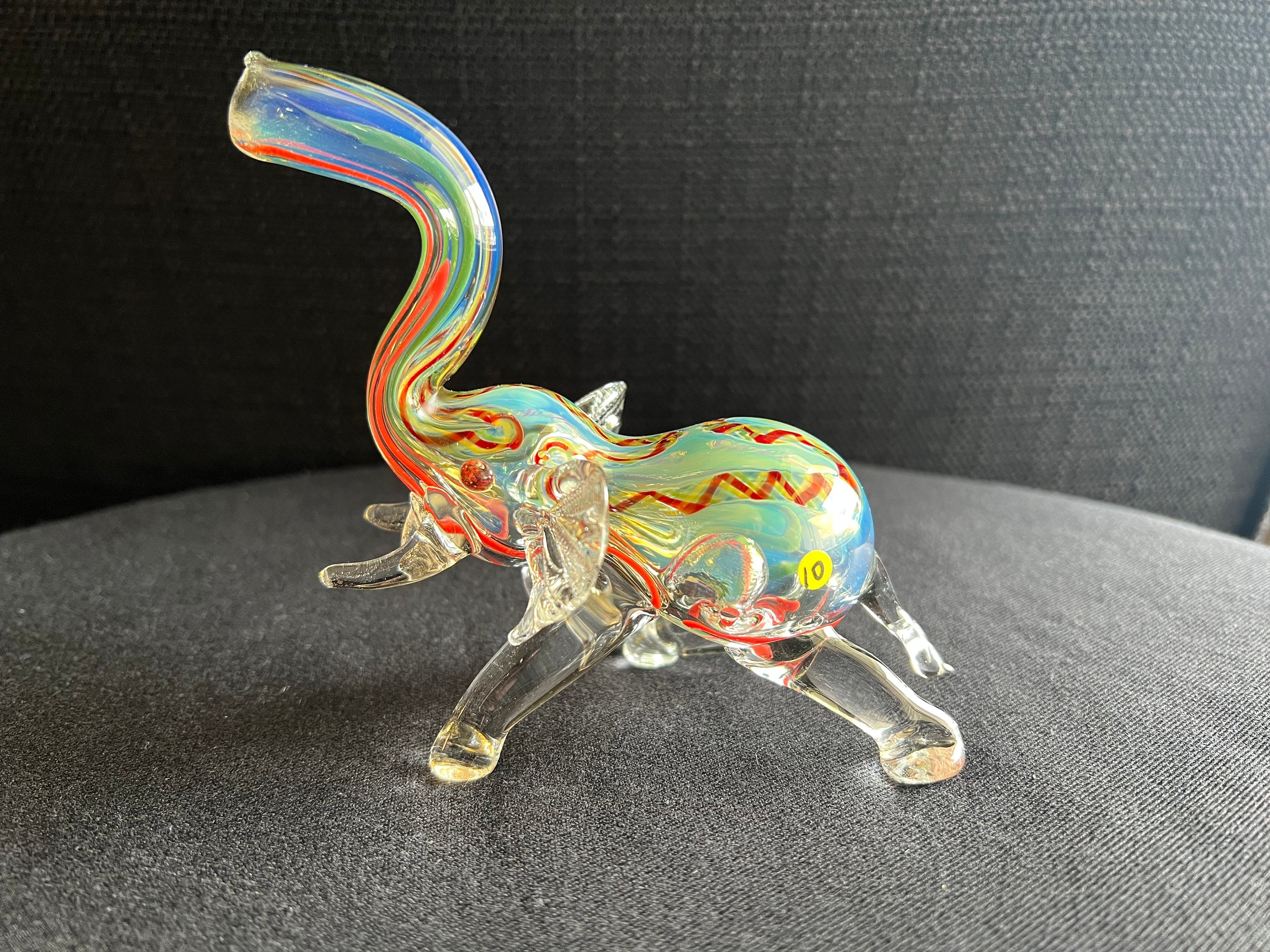 Elephant Glass Pipe Etsy