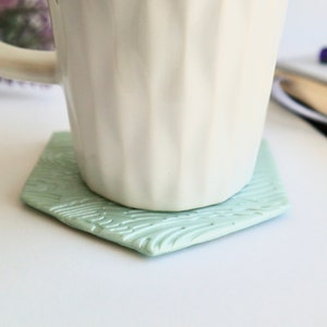 Japanese Wave Coasters Minimalist Home Decor Beachy Housewarming ...