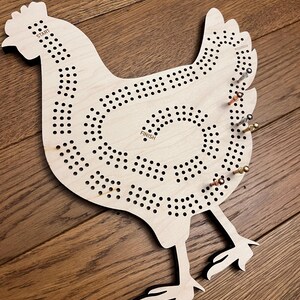 Chicken Cribbage Board, SVG, Laser Cutting File - Etsy