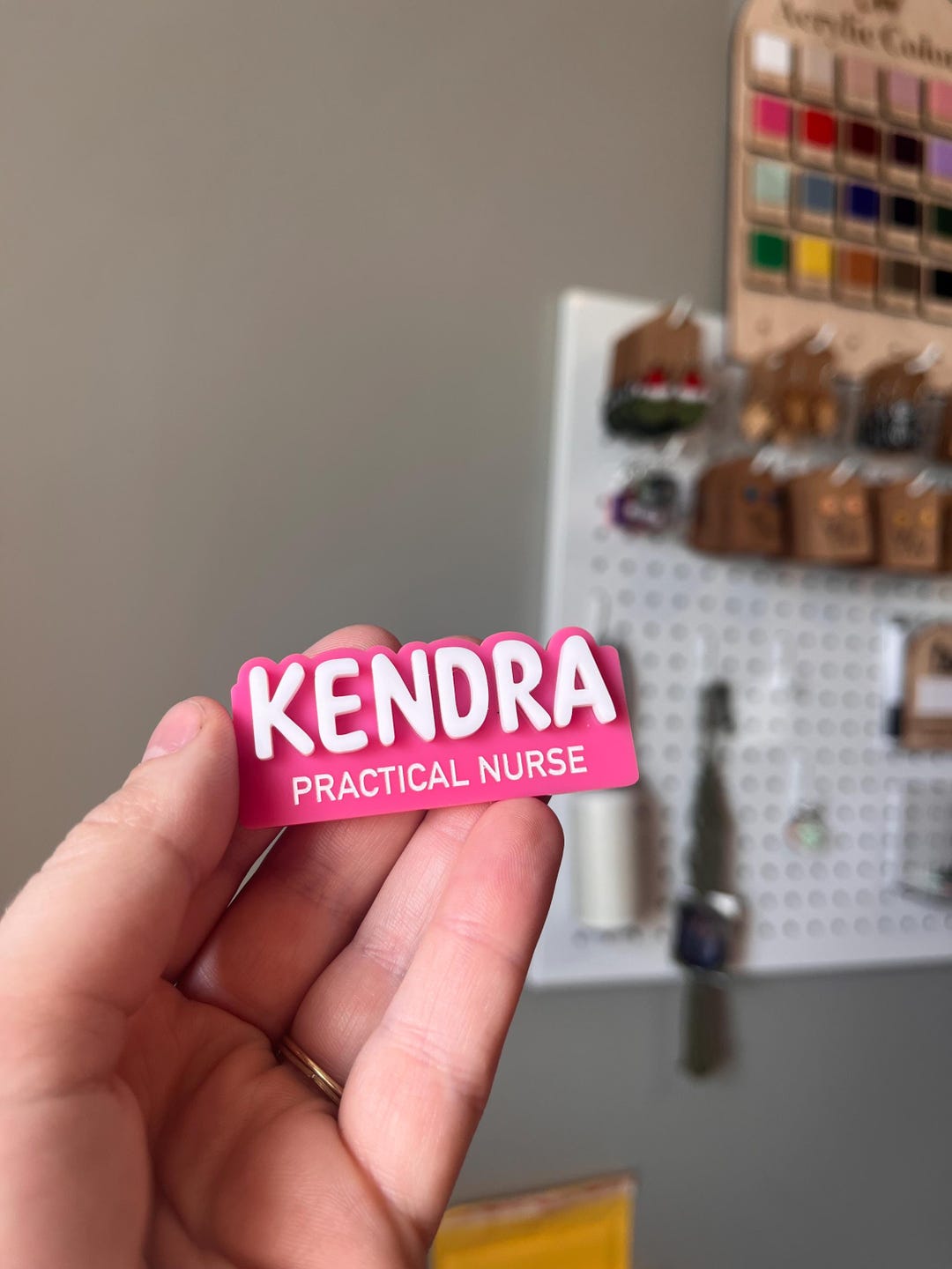 Magnetic Name Tag - Nurse, Midwife, Photographer, Receptionist ...