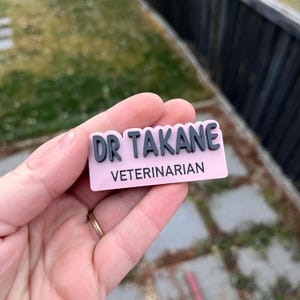 Magnetic Name Tag - Nurse, Midwife, Photographer, Receptionist ...