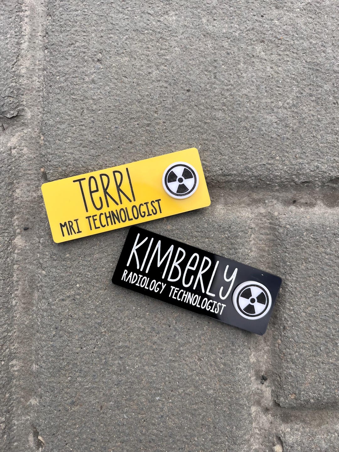 Magnetic Name Tag - Radiology, Radiologist, Technician, X-ray, MRI - Etsy