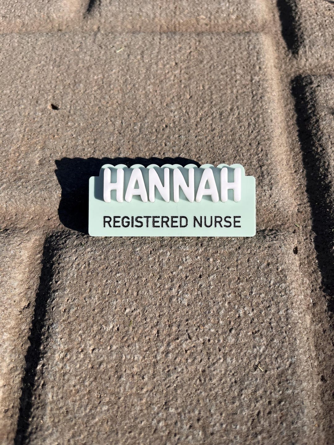 Magnetic Name Tag Nurse, Midwife, Photographer, Receptionist ...