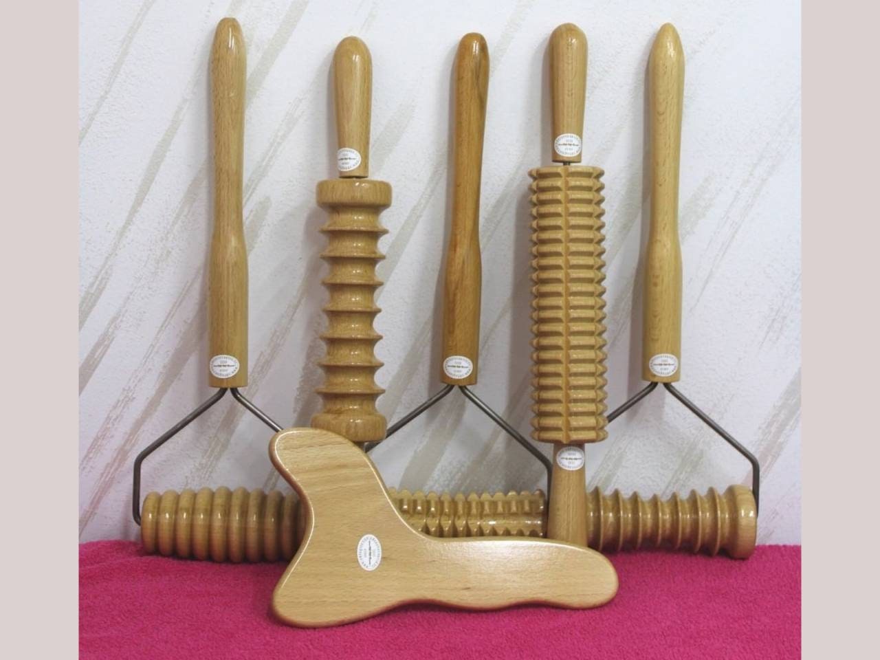 Maderotherapy Massage Set Anti-cellulite Wooden Kit Wood - Etsy