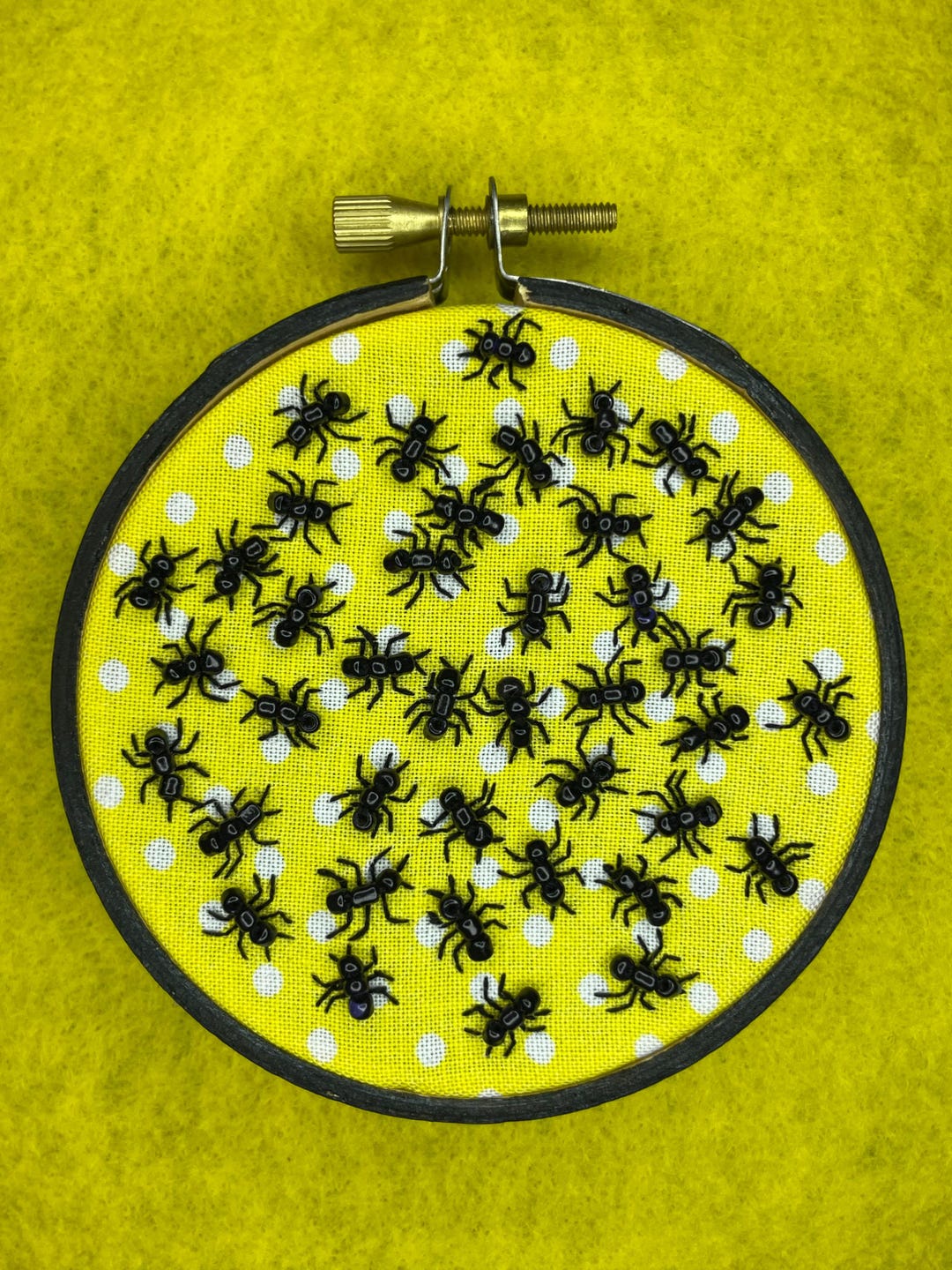 Ants, Embroidered Ants, Ants at a Picnic - Etsy