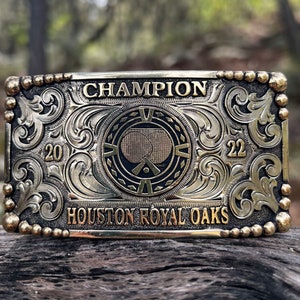 Box Buckle - Custom Made - German Silver - Hand Engraved - Customize ...