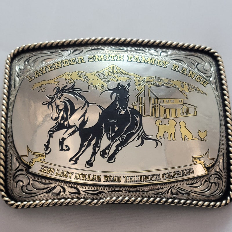 Rodeo Buckle Display - Etsy