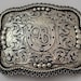 Trophy Western Belt Buckle - Custom Made - German Silver - Hand ...