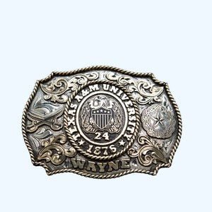 Custom Ranger Buckles - Hand Crafted - German Silver - Etsy