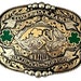 Trophy Western Belt Buckle - Custom Made - German Silver - Hand ...