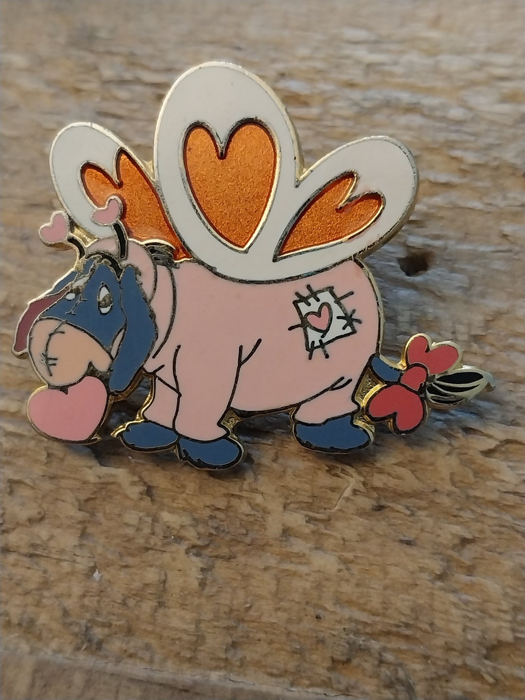 Disney Eeyore Valentine's Butterfly Pin - Etsy