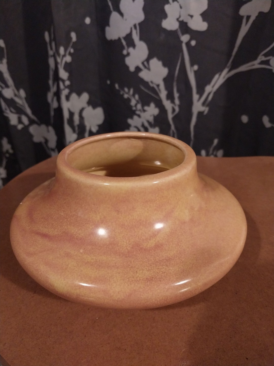 Vintage "california" Pottery Bowl/planter. Orange Yellow in Color. - Etsy