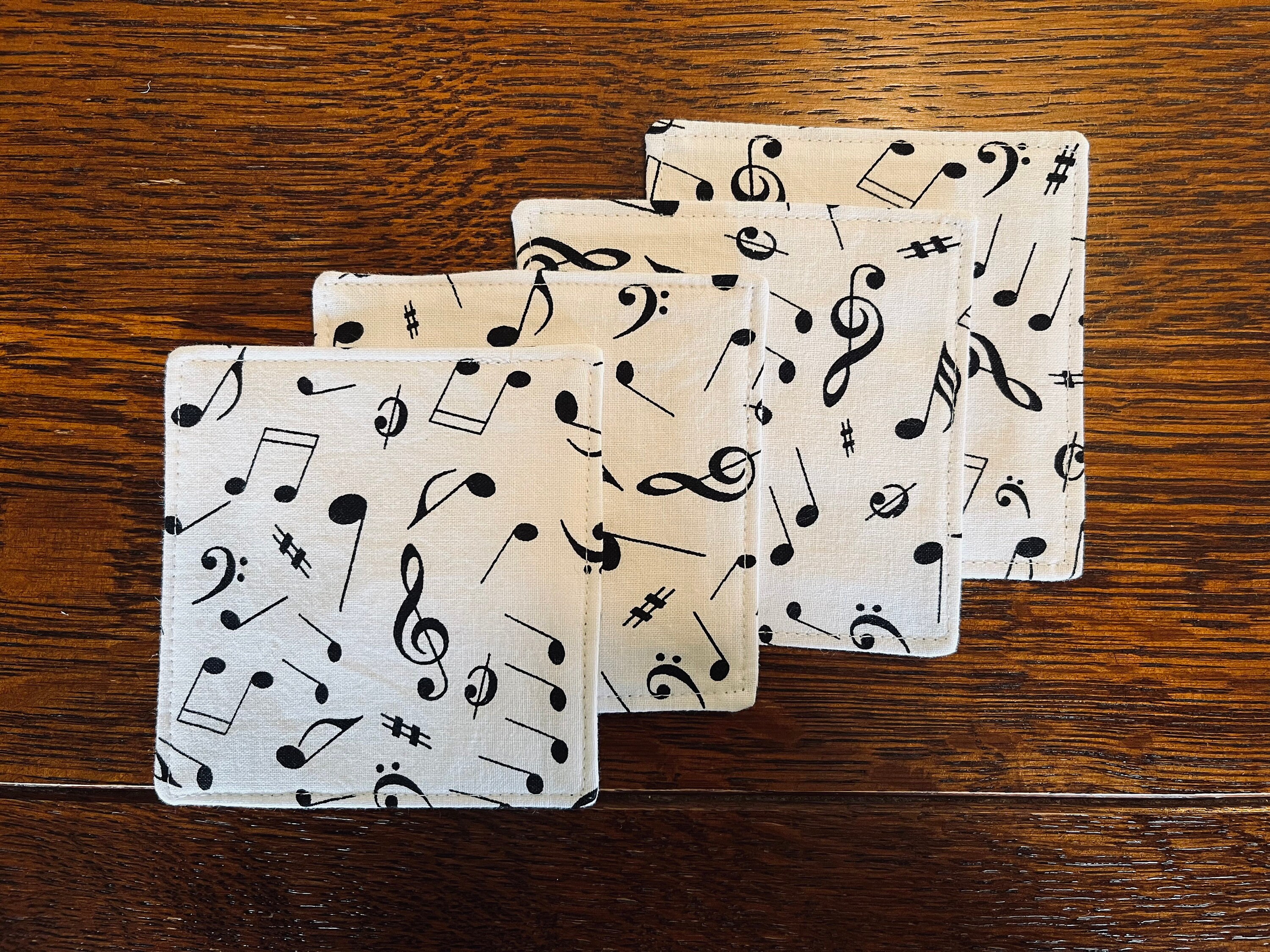 Fabric Beverage Coasters Set of 4 - Etsy