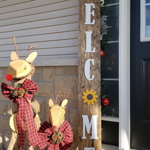 6 Foot Welcome Porch Sign, Laser Cut File Digital File ONLY - Etsy
