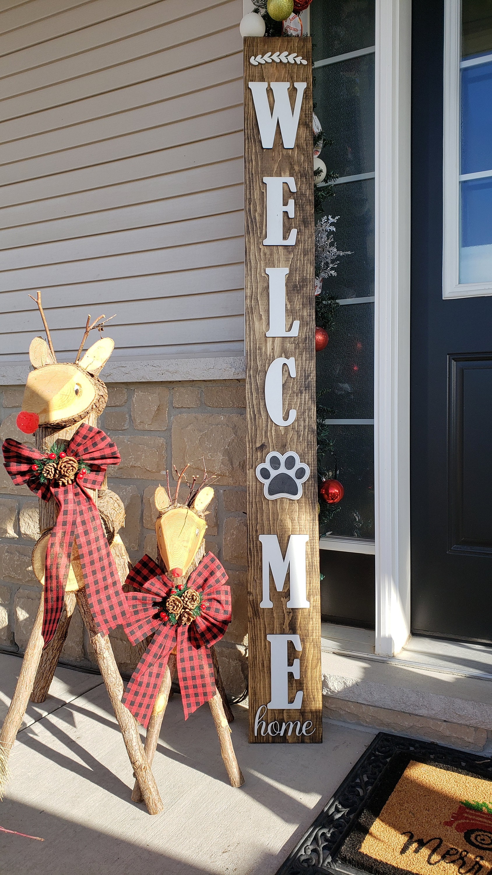 6 Foot Welcome Porch Sign, Laser Cut File Digital File ONLY - Etsy