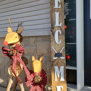 6 Foot Welcome Porch Sign, Laser Cut File Digital File ONLY - Etsy