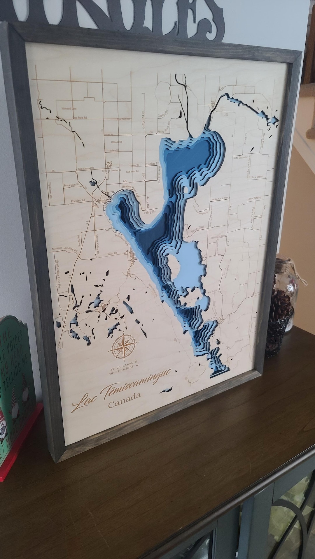 Lake Temagami 3D Wooden Map – A Handcrafted Masterpiece of Nature - 18 ...