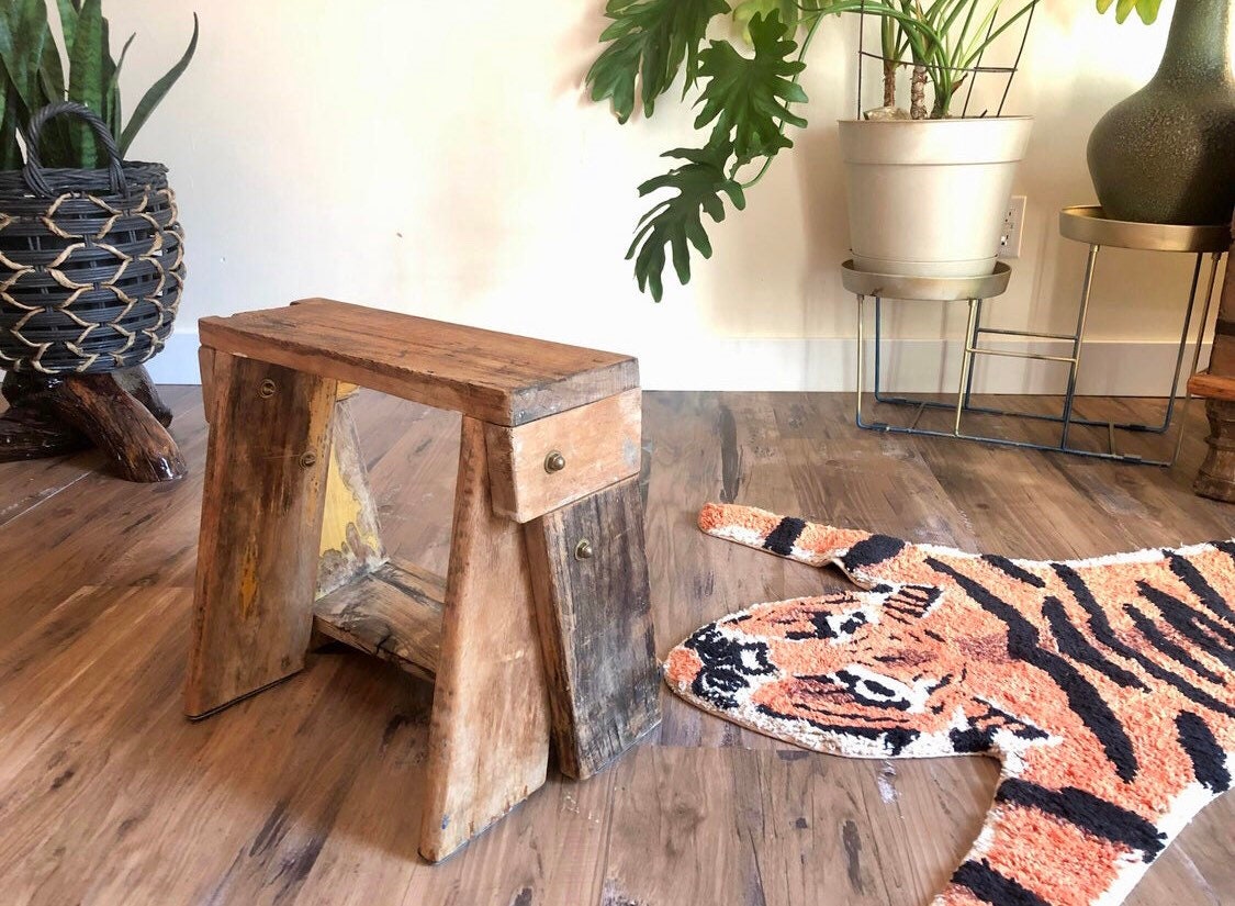Rustic Craftsman Step Stool - Etsy