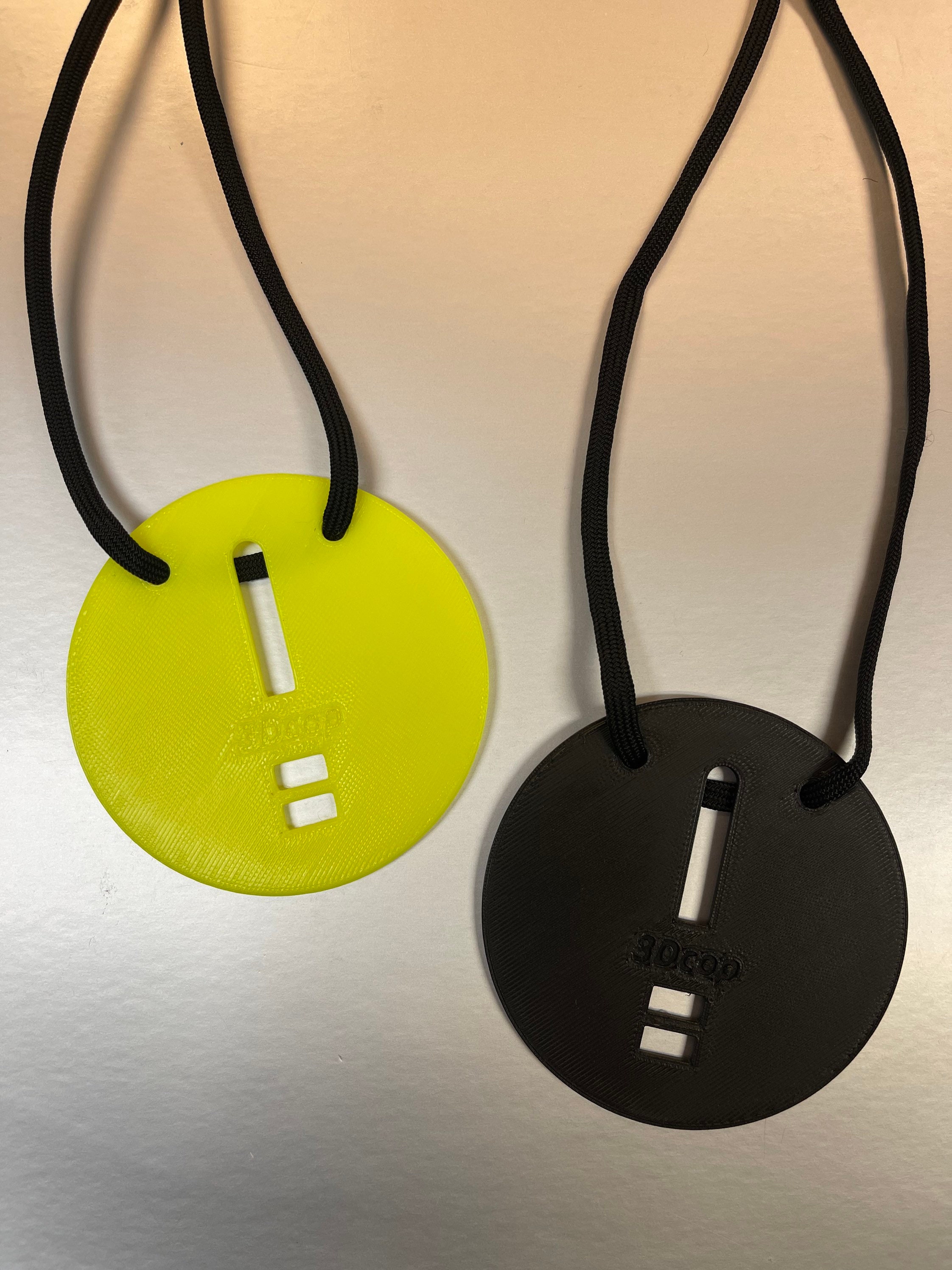 Circular Police Badge Holder / Law Enforcement Gifts / Duty Gear ...