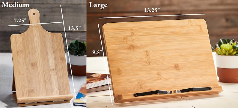 Personalized Tablet Holder, Recipe Holder, iPad Stand, Custom Cookbook ...