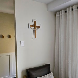 Personalized Wooden Cross, Engraved Wall Cross, Religious Gift, Custom ...