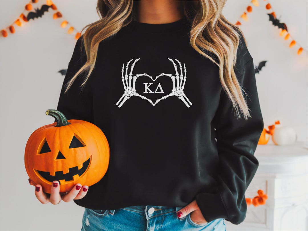 Kappa Delta Sorority Halloween Crewneck / Custom Color Greek ...