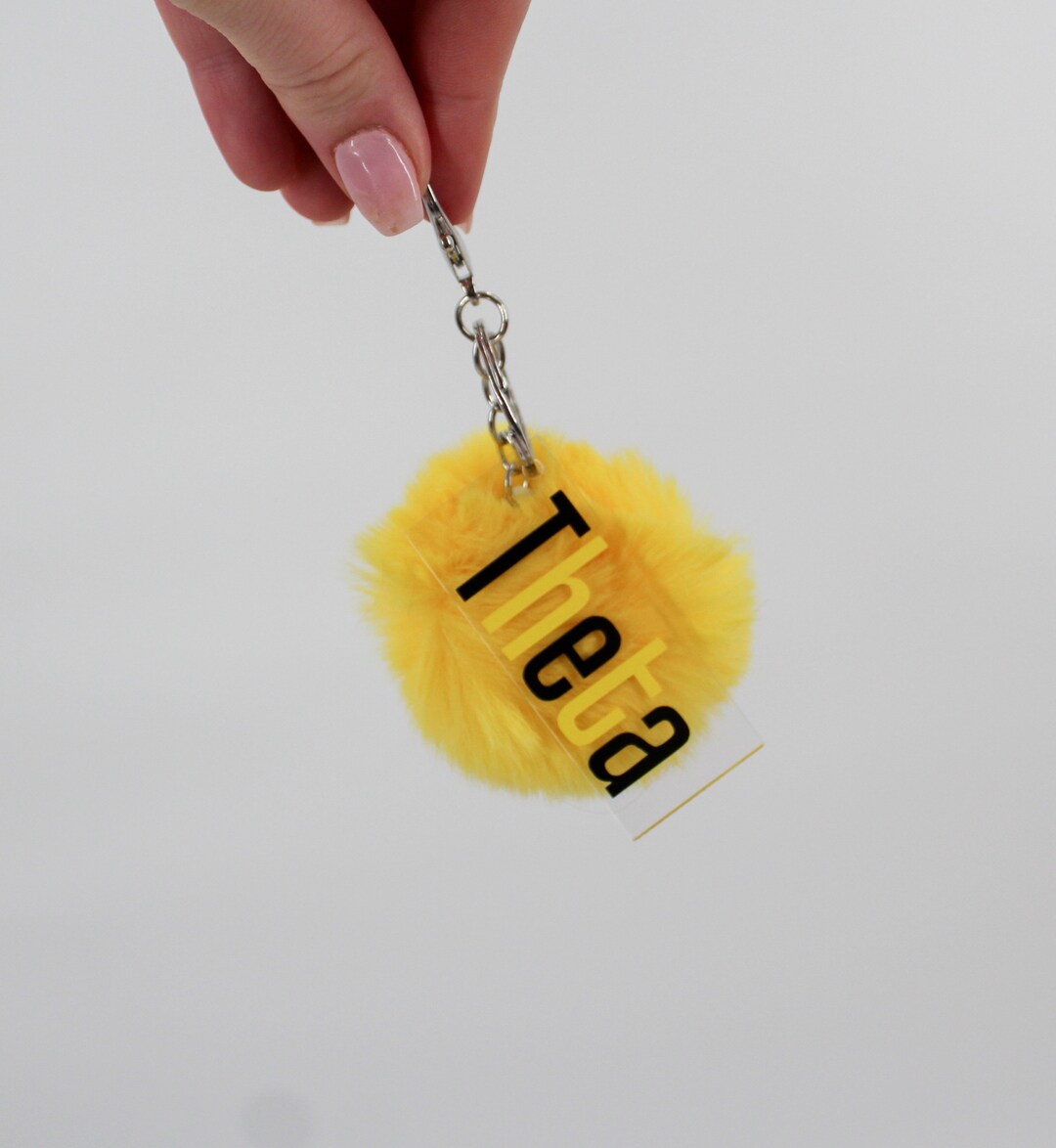 Kappa Alpha Theta Sorority Keychain / Theta Custom Color Greek Key ...